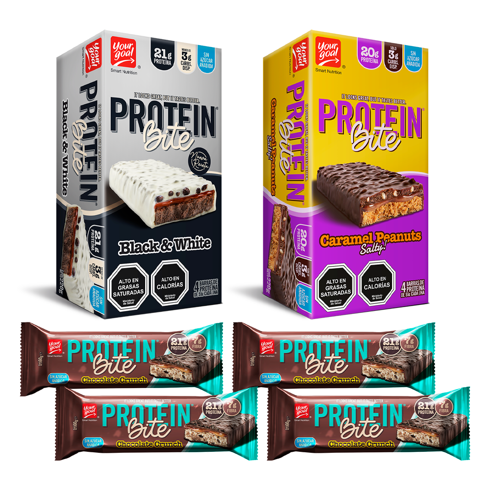 Pack Fan Protein Bite Sabores – Your Goal